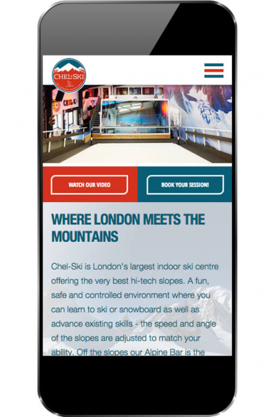 Chel Ski Website Case Study | Website Vision