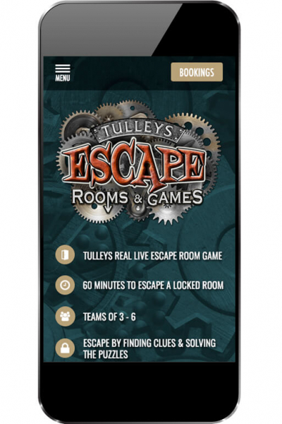 Tulleys Escape Website Case Study | Website Vision